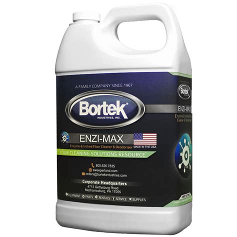 Enzi Max Enzyme Enriched Floor Cleaner And Deodorizer Bortek