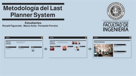 Metodología Del Last Planner System By Ronald Figueredo On Prezi
