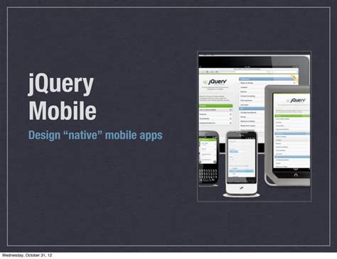 04 Jquery Mobile Pdf Web Design And Html Internet