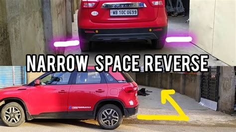 How To Reverse Park In Tight Space I Reverse Parking I Youtube