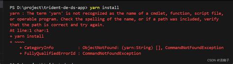 Yarn File Cusersusernameappdataroamingnpmyarnps1 Cannot Be Loaded Because Running