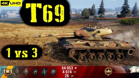 World Of Tanks T69 Replay 5 Kills 4 1k Dmg Patch 1 6 1 Youtube