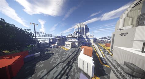 CS GO Nuke PVP Map A Site Minecraft Map