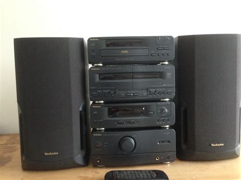 Technics Sc Ch510 Cd Hifi Stack Stereo System Amp Twin Tape Deck