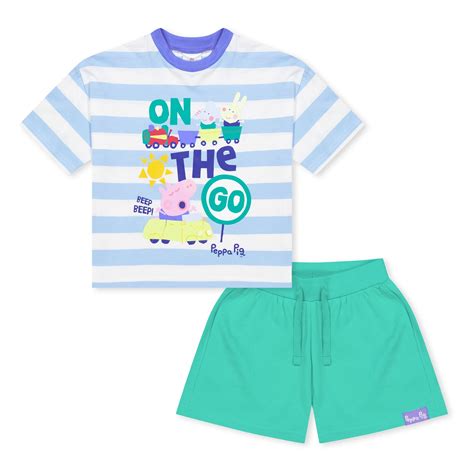Character George Pig T Shirt And Short Set Ireland