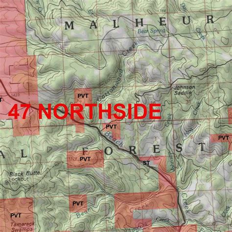 Oregon Wildlife Management Area 47 Hunt Oregon Map By Map The