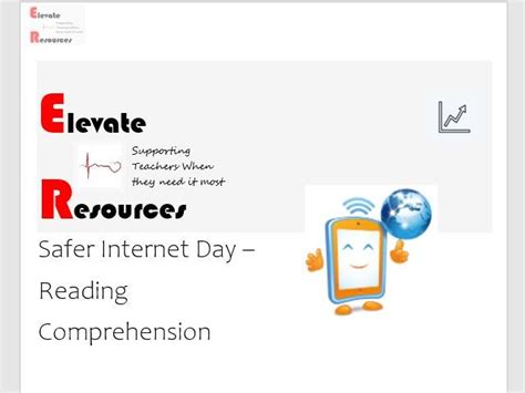 Safer Internet Day Reading Comprehension Teaching Resources