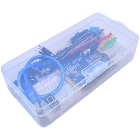 Starter Kit For Arduino Uno R3 Breadboard Basic Simple Learning Kit