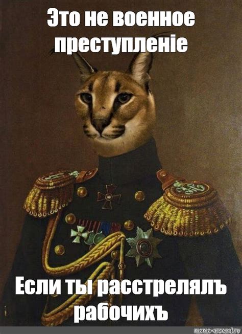 Создать мем николай I шлёпа русский кот бигбоб шлёпа каракал