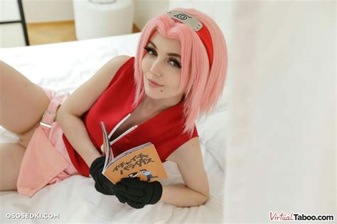 Sakura Haruno Naruto Sia Siberia Naked Cosplay Asian Photos