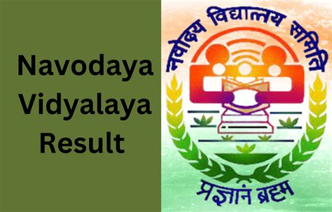 JNVST Class 6th 9th Result 2025 Out Soon Steps To Check Result Here