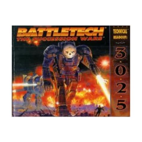 Pre Owned Battletech Technical Readout 3025 9781555603106 1555603106 Paperback Revised