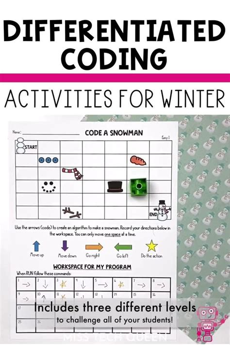 Unplugged Coding Winter Video Video Unplugged Coding Activities