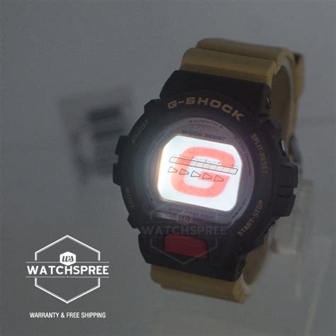 Casio G Shock Retro Fashion Series Sepia Resin Band Watch Dw6600pc 5d
