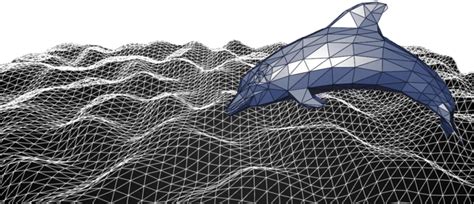 Two Over Imposed Triangular Polygon Meshes Public Domain Original Download Scientific Diagram