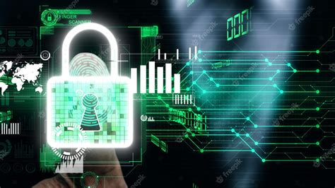 Premium Photo Cyber Security Encryption Technology To Protect Data Privacy Conceptual