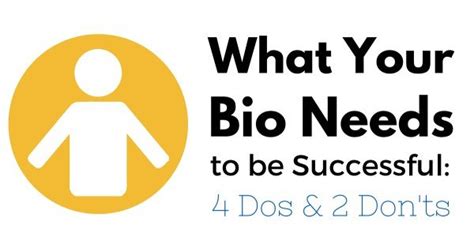 Social Media Bio Dos Don Ts For Writing A Great One