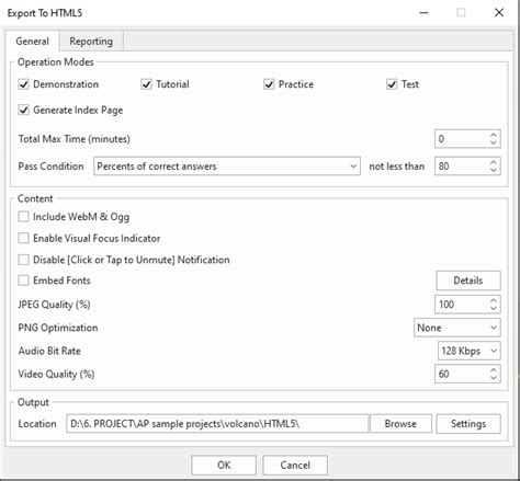 How To Export Projects To HTML5 In ActivePresenter 8