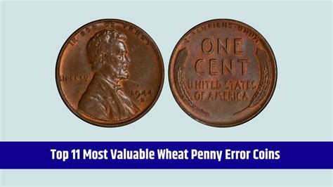 Top 11 Most Valuable Wheat Penny Error Coins Check If You Have Any