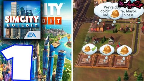 SimCity Buildit Gameplay Walkthrough Part 1 Building A Perfect