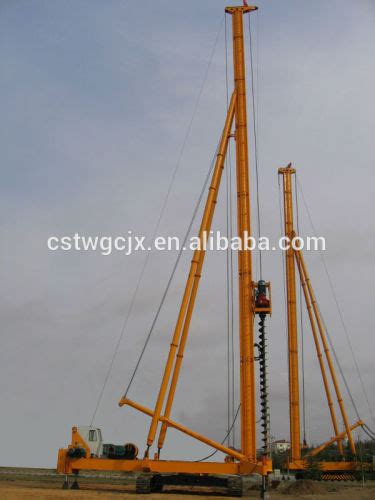 Crawler Bored Pile Drilling Rig Situ Pile Machine High Quality Crawler Bored Pile Drilling Rig