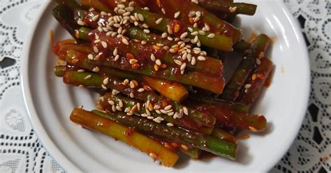 마늘쫑무침