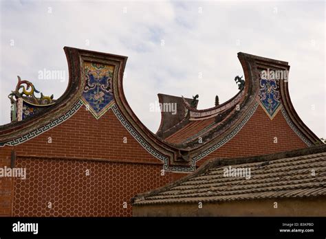 Traditional Fujian Style Architecture On Kinmen Republic Of China Roc