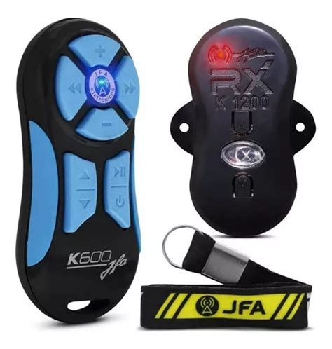 Controle Longa Distância Jfa K600 Completo Preto E Azul MercadoLivre