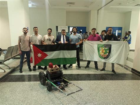المسابقة الدولية للروبوتات المقامة في جمهورية مصر تختار فريق جامعة