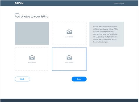 Upload Image Ui