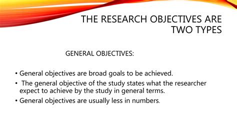 Formulating Research Objectives Pptx