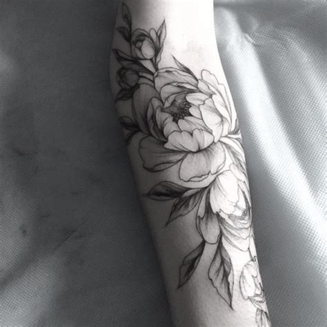 Gorgeous Peony Tattoos That Are More Beautiful Than Roses Tattooblend