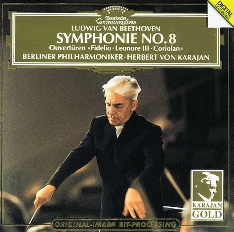 Beethoven Symphony No8 Overtures Coriolan Fidelio Leonore No