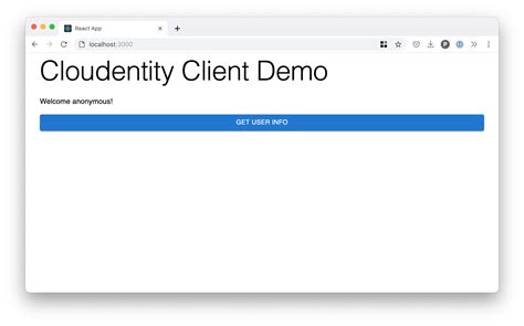 react oauth2 authentication with cloudentity phdesign