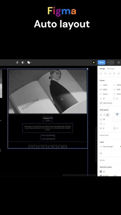 Auto Layout In Figma 피그마 오토레이아웃 Youtube