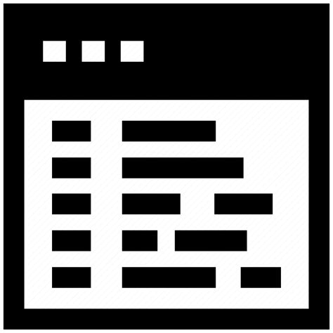 Article Blog Browser Development Web Webpage Website Icon