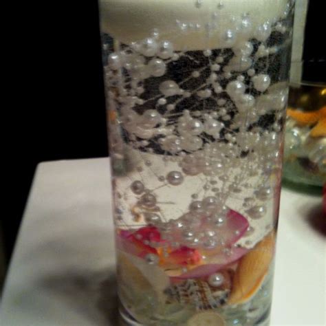 Elegant Diy Pearl And Candle Centerpieces Pearl Garland Candle