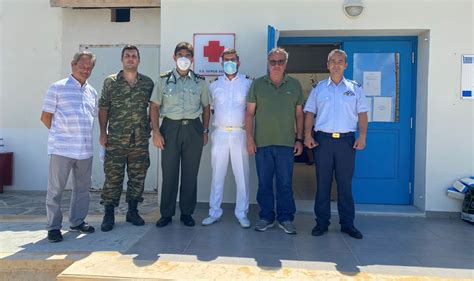 Επίσκεψη υγειονομικού κλιμακίου στην Η Ν Κάσο Δημοκρατική της Ρόδου