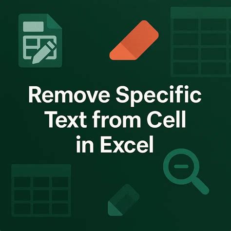How To Remove Specific Text From Cell In Excel 5 Effective Ways