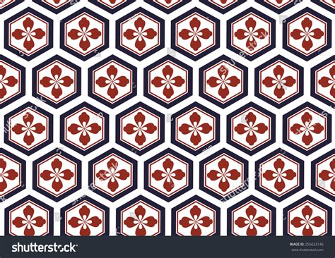 Japanese Vector Seamless Patterns Stock Vector Royalty Free 255623146 Shutterstock
