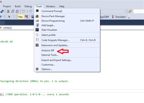 Integrate Arduinoisp And Atmel Studio 4 Steps Instructables