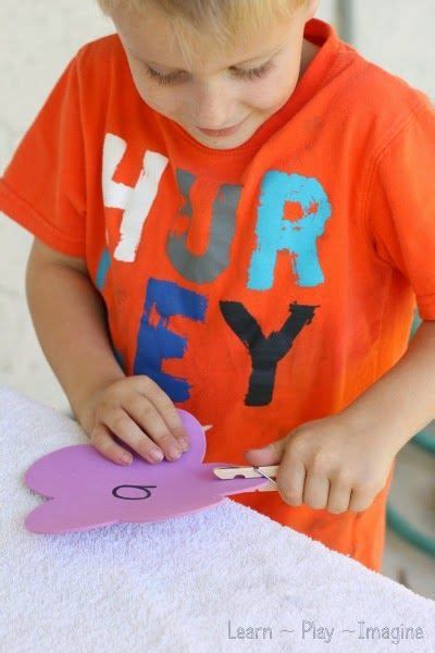 Fine Motor Preschool Activity For Spring Uppercase And Lowercase