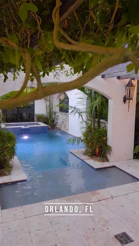 Backyard Oasis Backyard Pool Luxury Pool Pool Landscaping