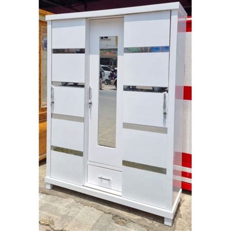 Lemari Baju Pintu Sliding Lemari Pakaian Lazada Indonesia