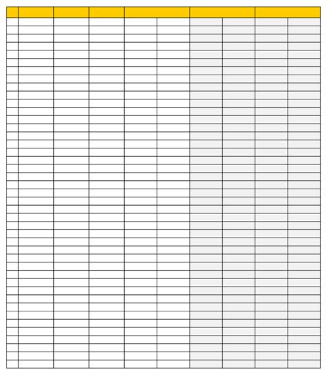 10 Best Printable 4 Column Paper Pdf For Free At Printablee Printable