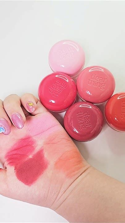 다이소화장품 밀크터치 디어씽 블러리 이펙트 스무드 터치팟 5종 모두보기 Youtube