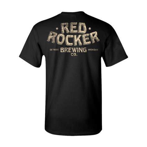 Red Rocker Brewing Company Official Logo Tee Sammyhagarredrocker