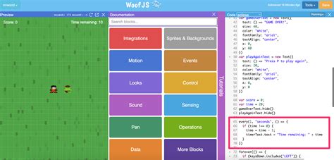 Create A 2d Game With Woofjs — Codemahal