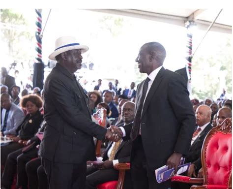 I Dont Fear You Raila Tells President William Ruto Safi News