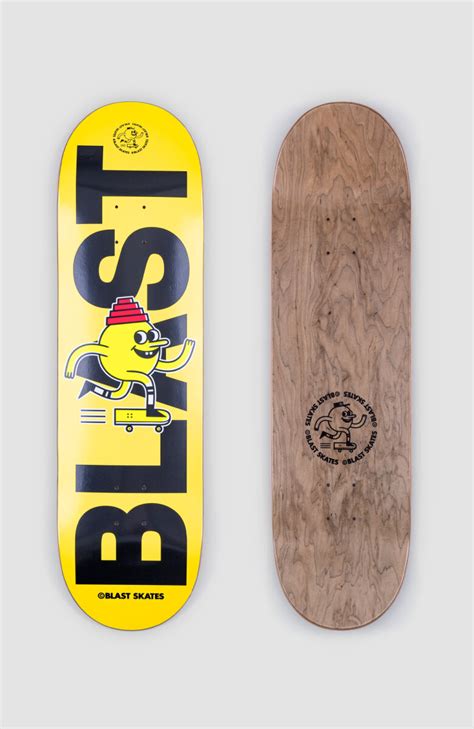 Blast Skates Mascot Energy Dome Deck 875